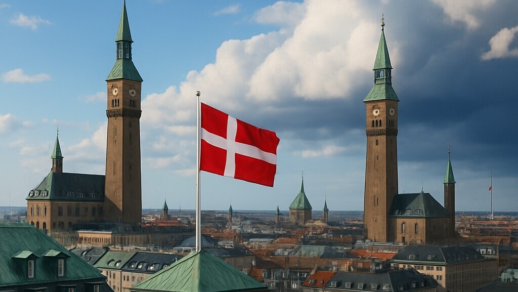 Copenhagen Cityscape with Iconic Towers - objectivus